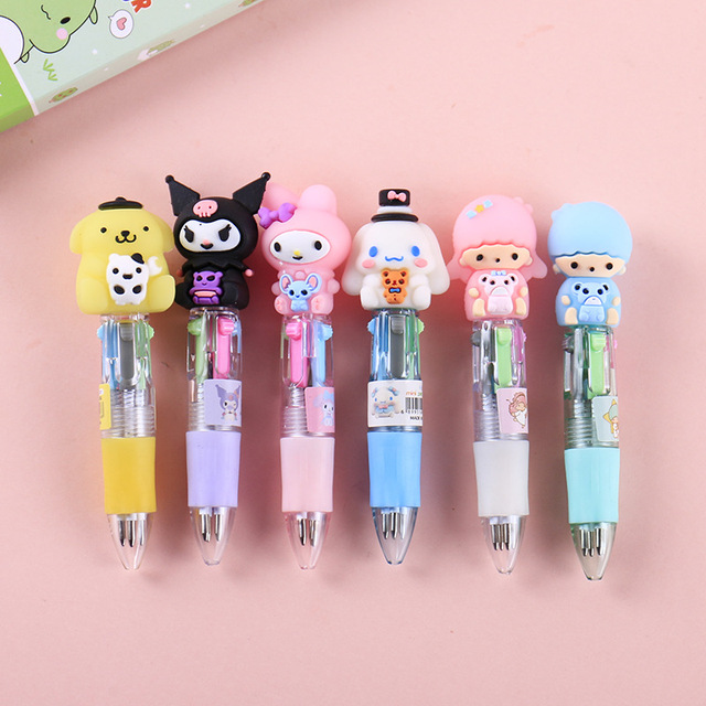 Cute Mini Cartoon Ballpoint Pens 4 Color - Juhi