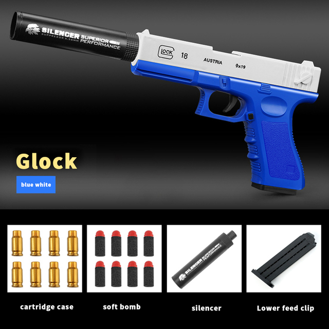 M1911 Airsoft Shell Ejecting Pistol Toy Gun - Juhi