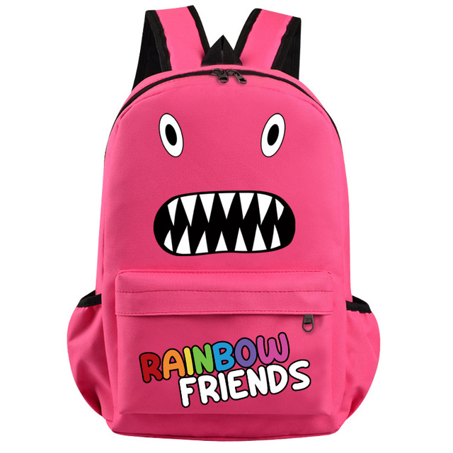 Colorful Original Rainbow friends Backpack School Bags - Juhi