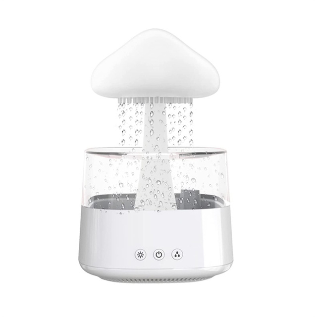 Ultrasonic Rain Cloud Humidifier Mist Maker Fog Generator Aroma Lamp - Juhi