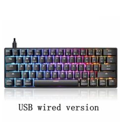 SKYLOONG GK61 Mechanical Keyboard 60% SK61 Swappable RGB for Gamers - Juhi