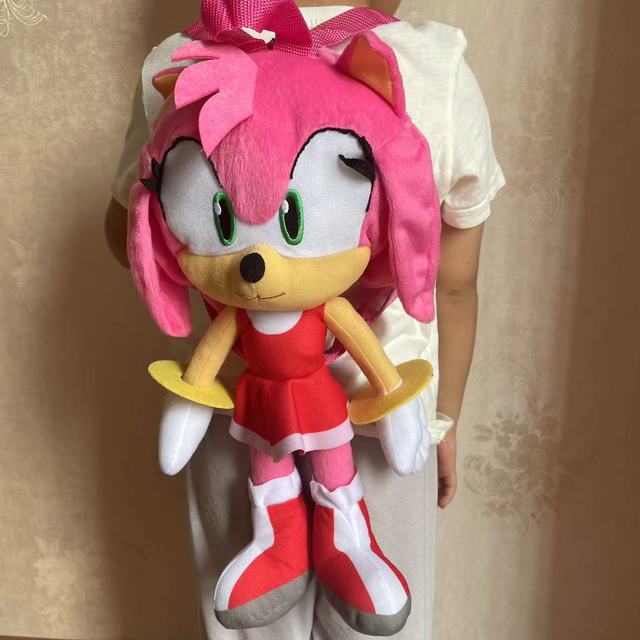 Hedg-ehog Shadow Knuckles Echidna Plush Kids Backpack - Juhi