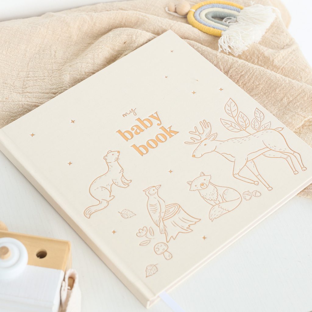 Animal Design Baby Memory Book for New Parents - Juhi
