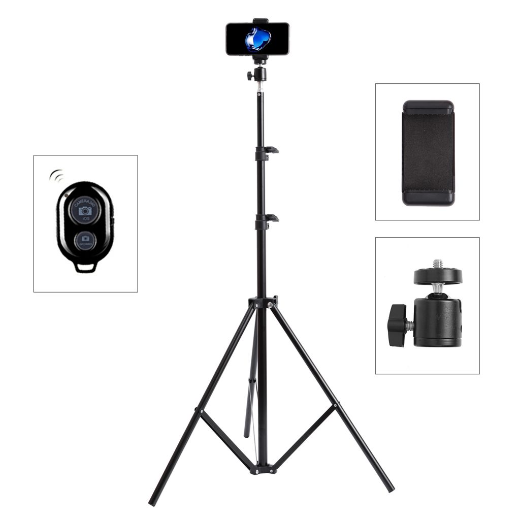 Strong Bluetooth Photo Tripod Stand For Mobile Photography - Juhi