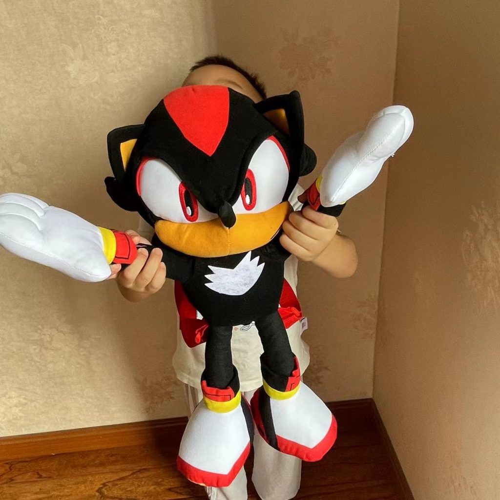 Hedg-ehog Shadow Knuckles Echidna Plush Kids Backpack - Juhi