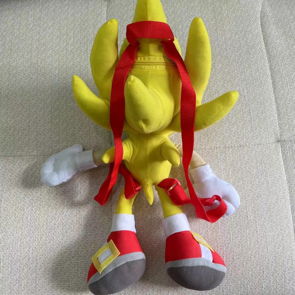 Hedg-ehog Shadow Knuckles Echidna Plush Kids Backpack - Juhi